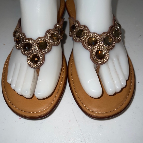 Lauren Blackwell | Shoes | Lauren Blackwell Dahlia Sandals Flip Flop Sz ...
